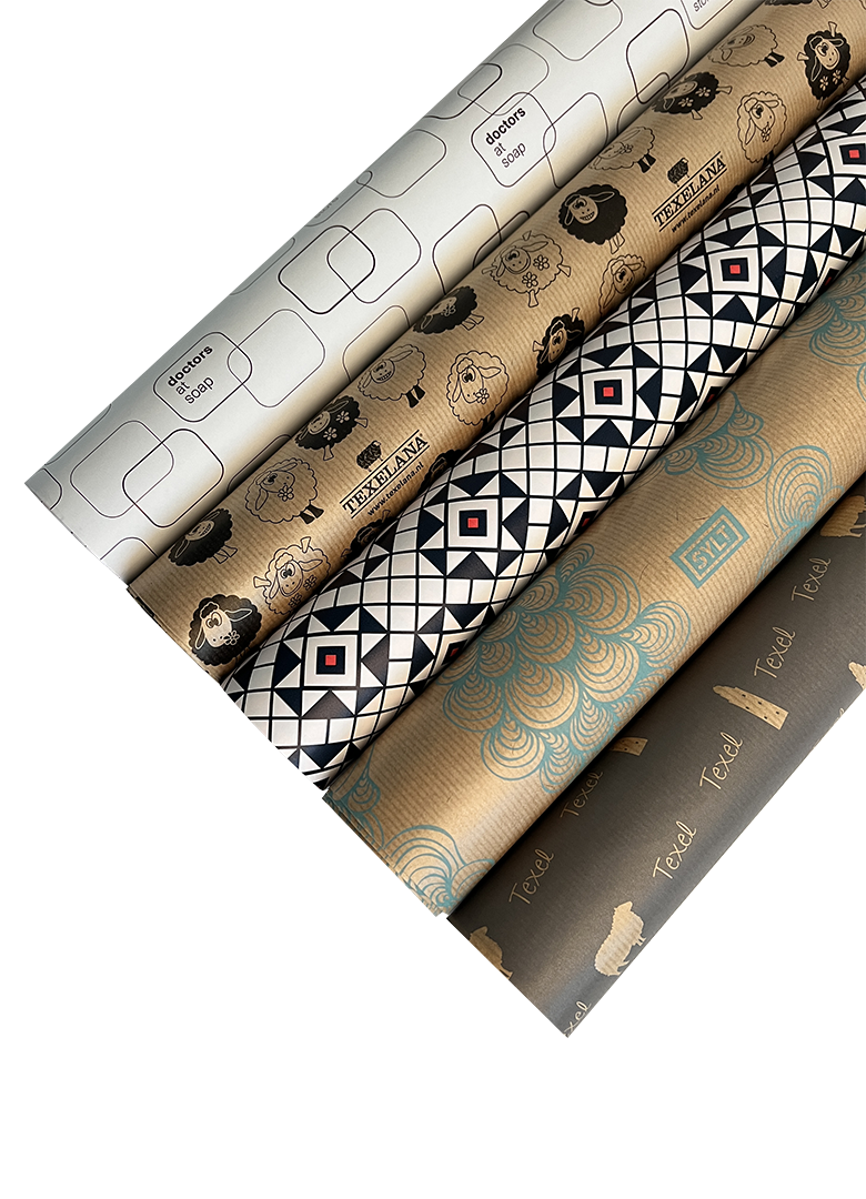 Inpakpapier bedrukken | Hoge kwaliteit & snelle levering | Eggink ...